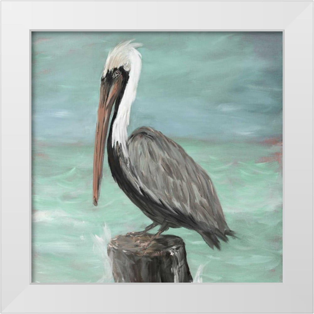 DeRice, Julie 20x20 White Modern Wood Framed Museum Art Print Titled ...