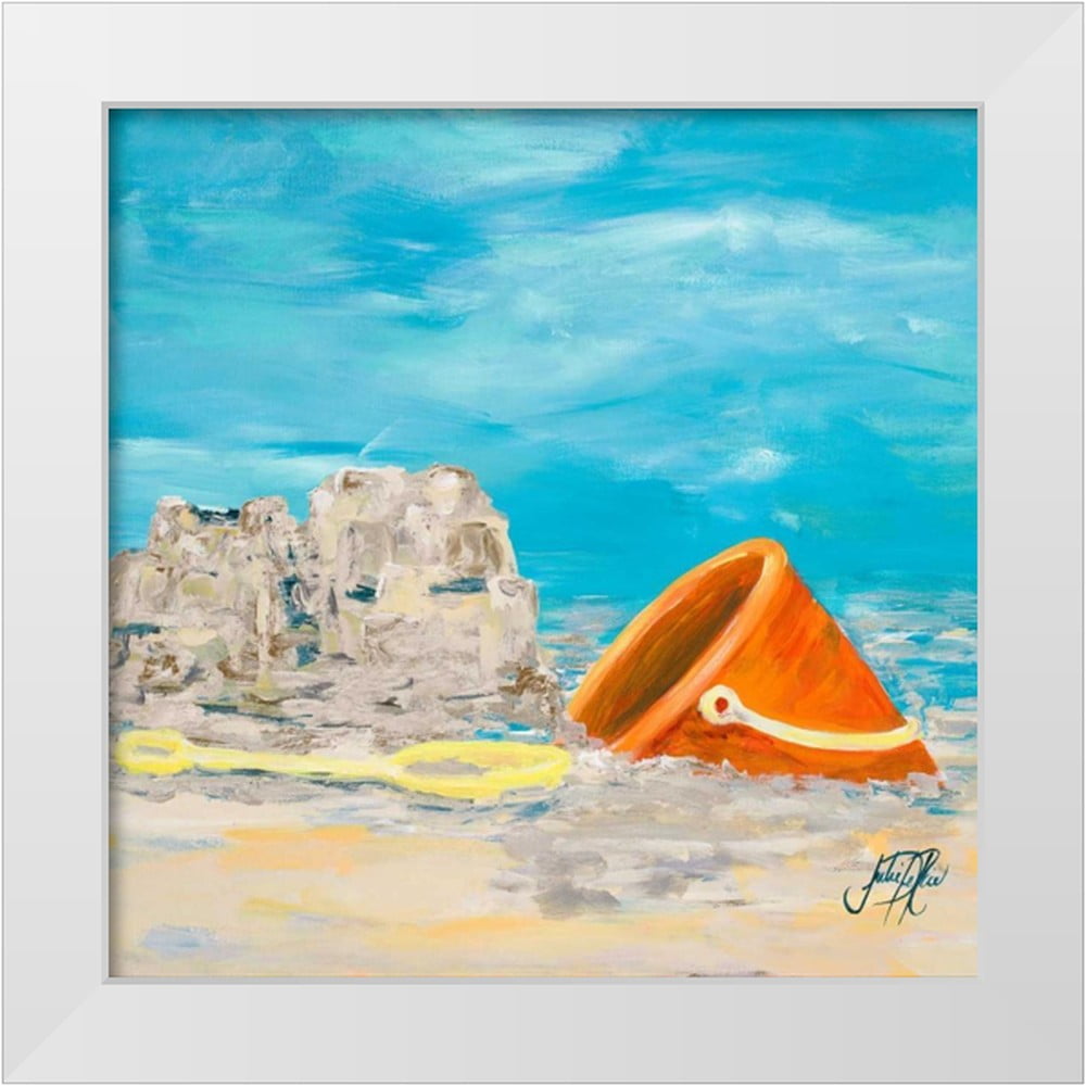 DeRice, Julie 20x20 White Modern Wood Framed Museum Art Print Titled ...