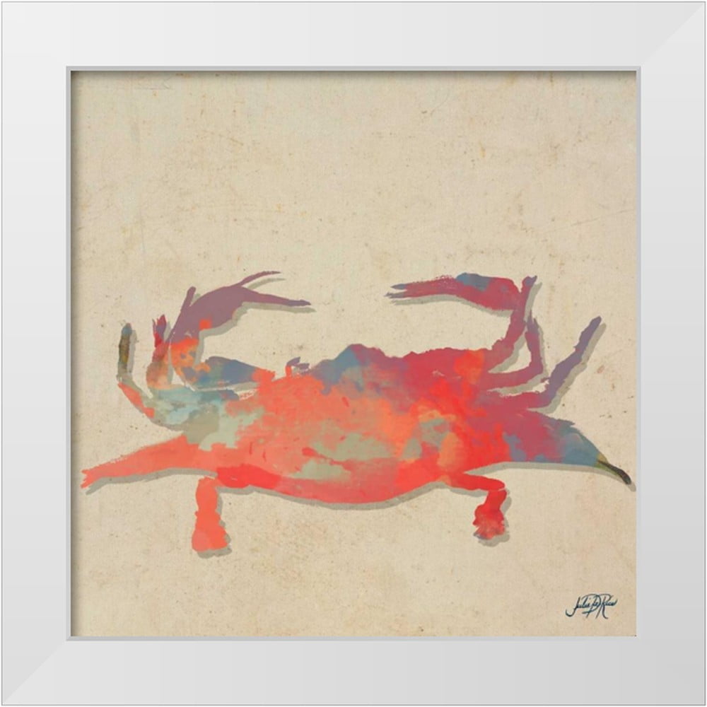 DeRice, Julie 20x20 White Modern Wood Framed Museum Art Print Titled ...
