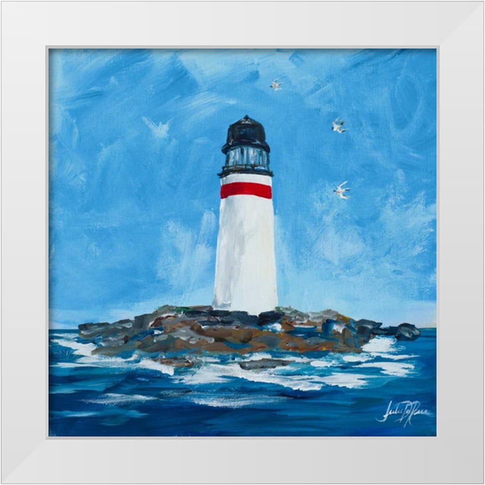 DeRice, Julie 20x20 White Modern Wood Framed Museum Art Print Titled ...