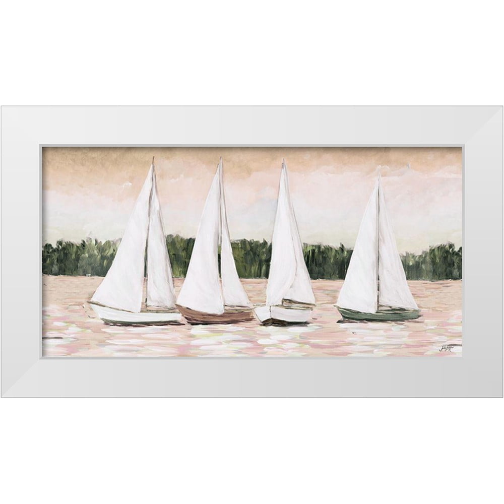 DeRice, Julie 24x14 White Modern Wood Framed Museum Art Print Titled ...
