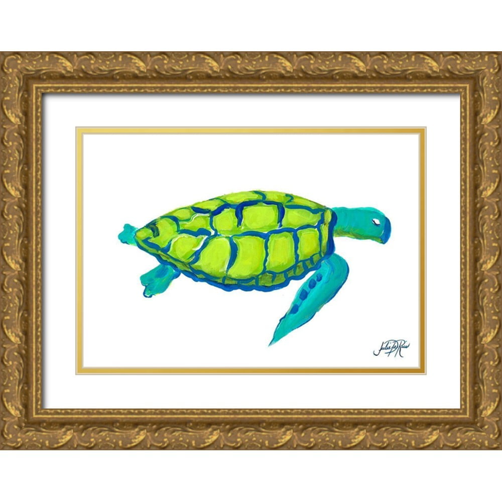 DeRice, Julie 24x18 Gold Ornate Wood Framed with Double Matting Museum ...