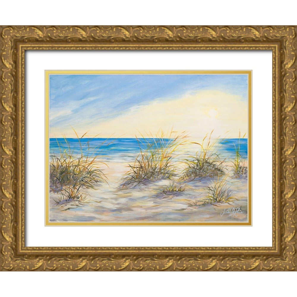 DeRice, Julie 24x19 Gold Ornate Wood Framed with Double Matting Museum ...