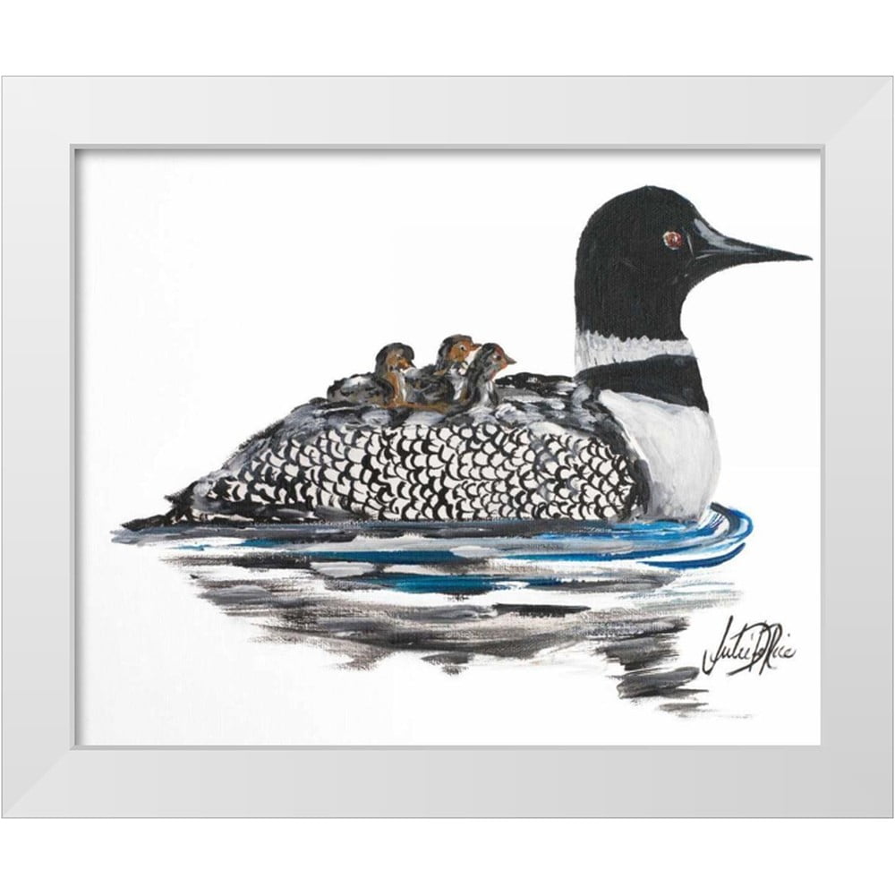 DeRice, Julie 24x20 White Modern Wood Framed Museum Art Print Titled ...