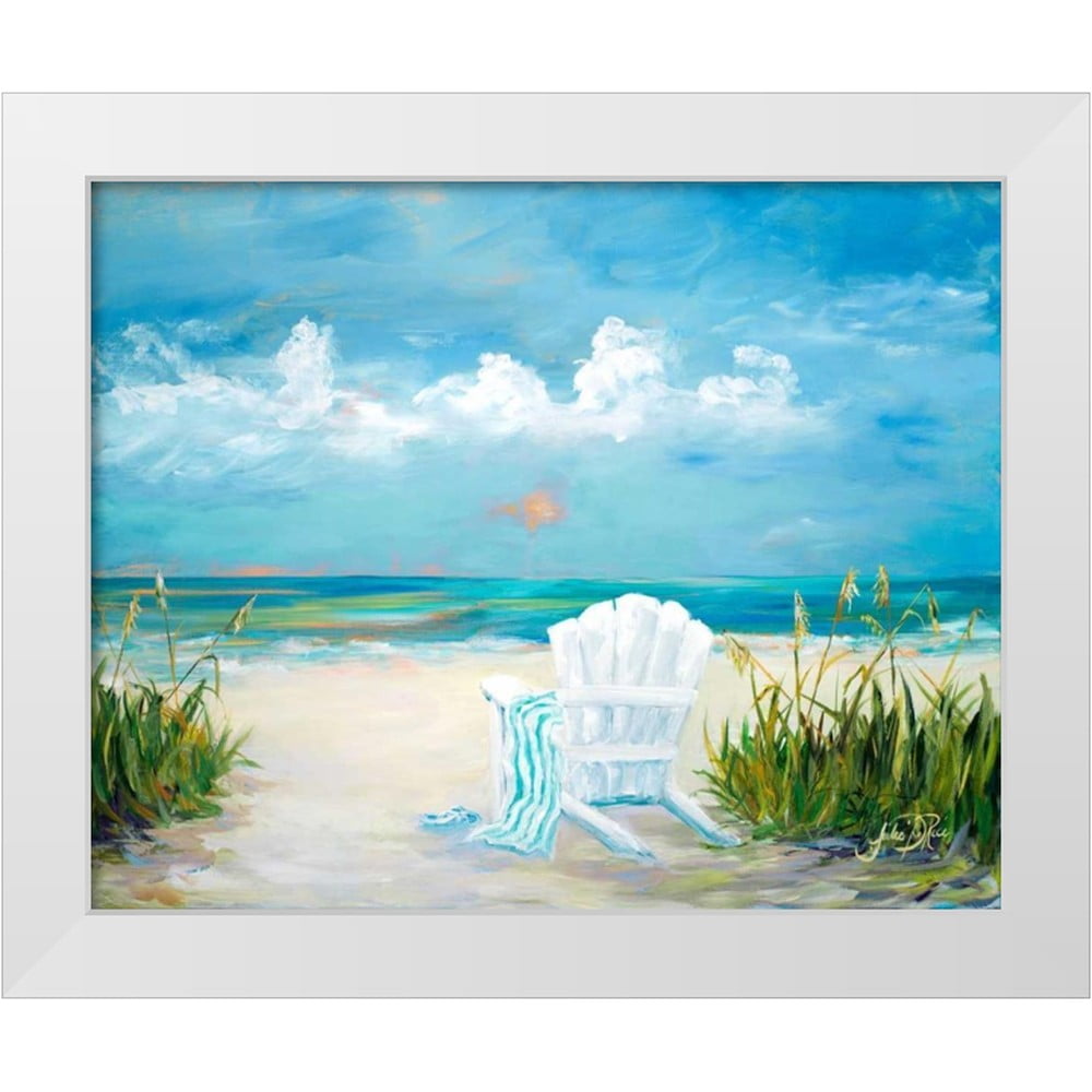 DeRice, Julie 24x20 White Modern Wood Framed Museum Art Print Titled ...