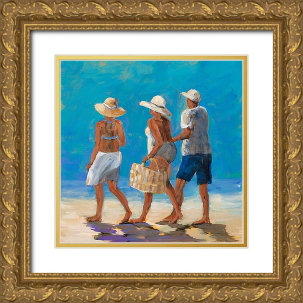 DeRice, Julie 26x26 Gold Ornate Wood Framed with Double Matting Museum ...