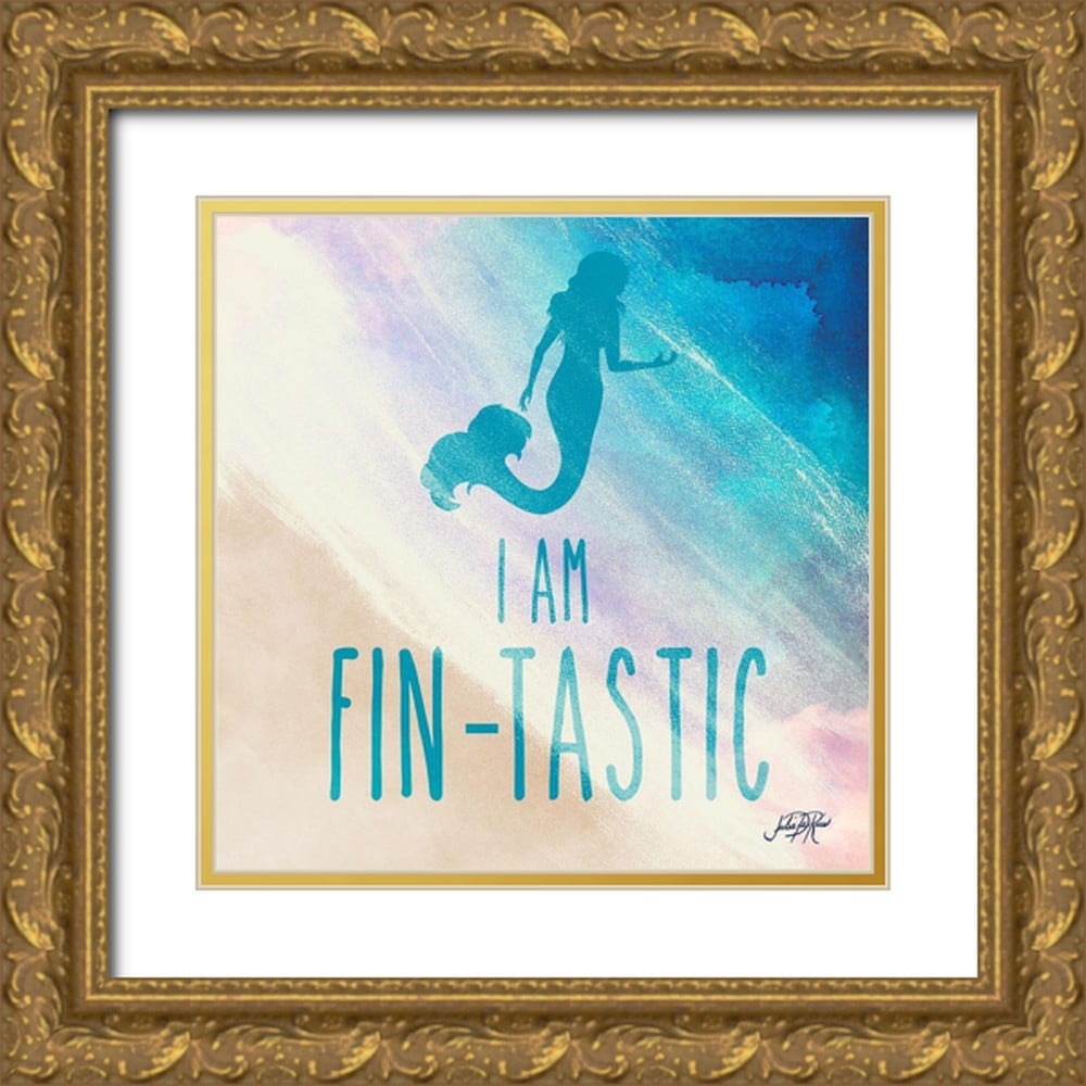 DeRice, Julie 26x26 Gold Ornate Wood Framed with Double Matting Museum ...