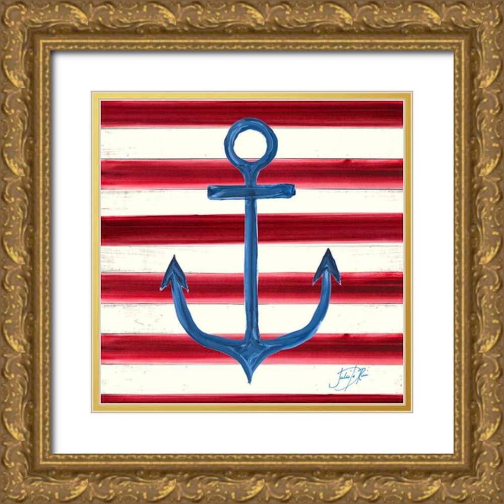 DeRice, Julie 26x26 Gold Ornate Wood Framed with Double Matting Museum ...