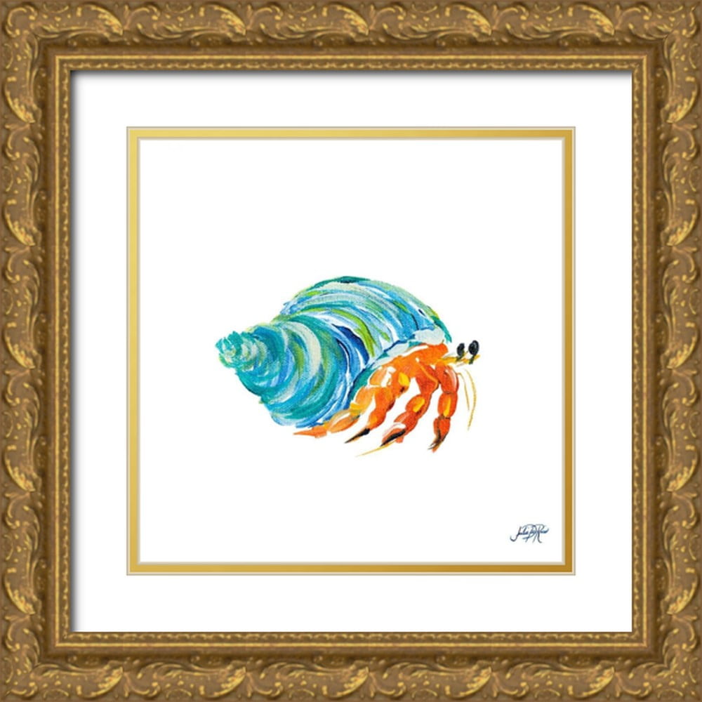 DeRice, Julie 26x26 Gold Ornate Wood Framed with Double Matting Museum ...