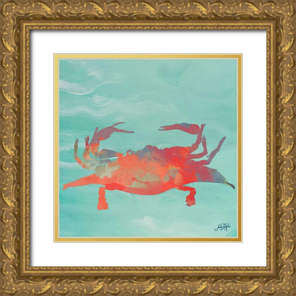 DeRice, Julie 26x26 Gold Ornate Wood Framed with Double Matting Museum ...