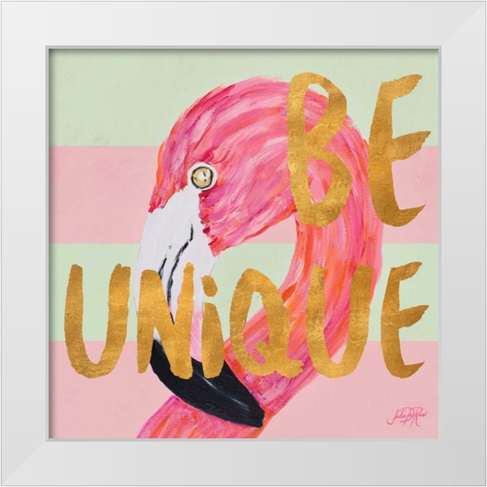 DeRice, Julie 26x26 White Modern Wood Framed Museum Art Print Titled ...