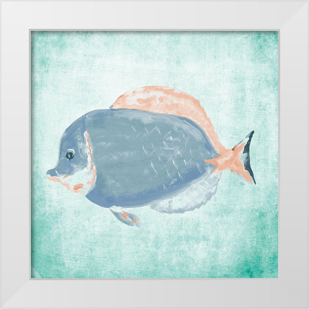 DeRice, Julie 26x26 White Modern Wood Framed Museum Art Print Titled ...