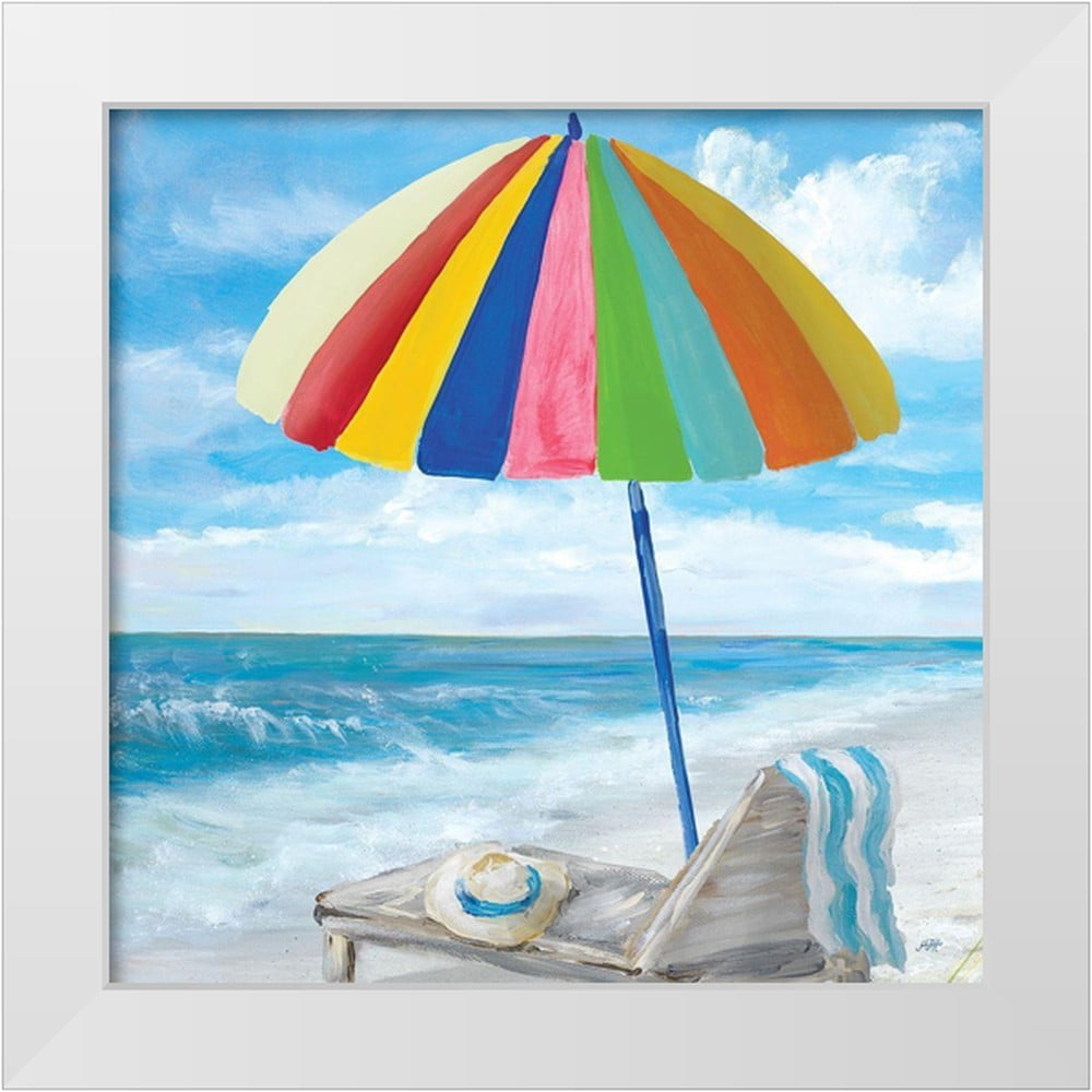 DeRice, Julie 26x26 White Modern Wood Framed Museum Art Print Titled ...