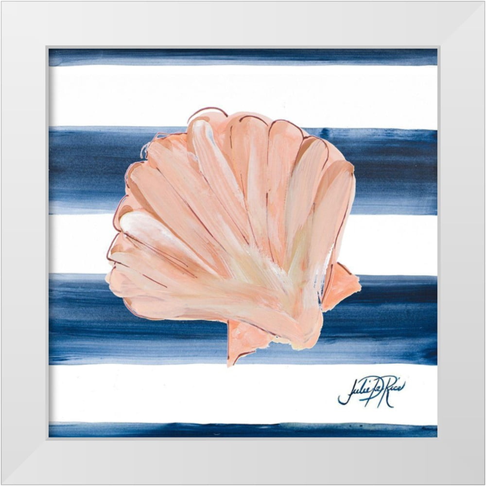 DeRice, Julie 26x26 White Modern Wood Framed Museum Art Print Titled ...