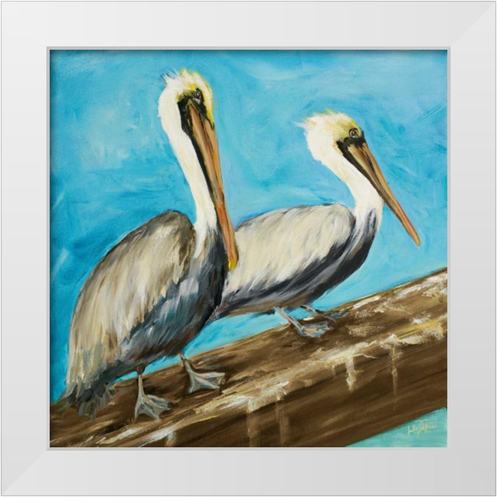 DeRice, Julie 26x26 White Modern Wood Framed Museum Art Print Titled ...