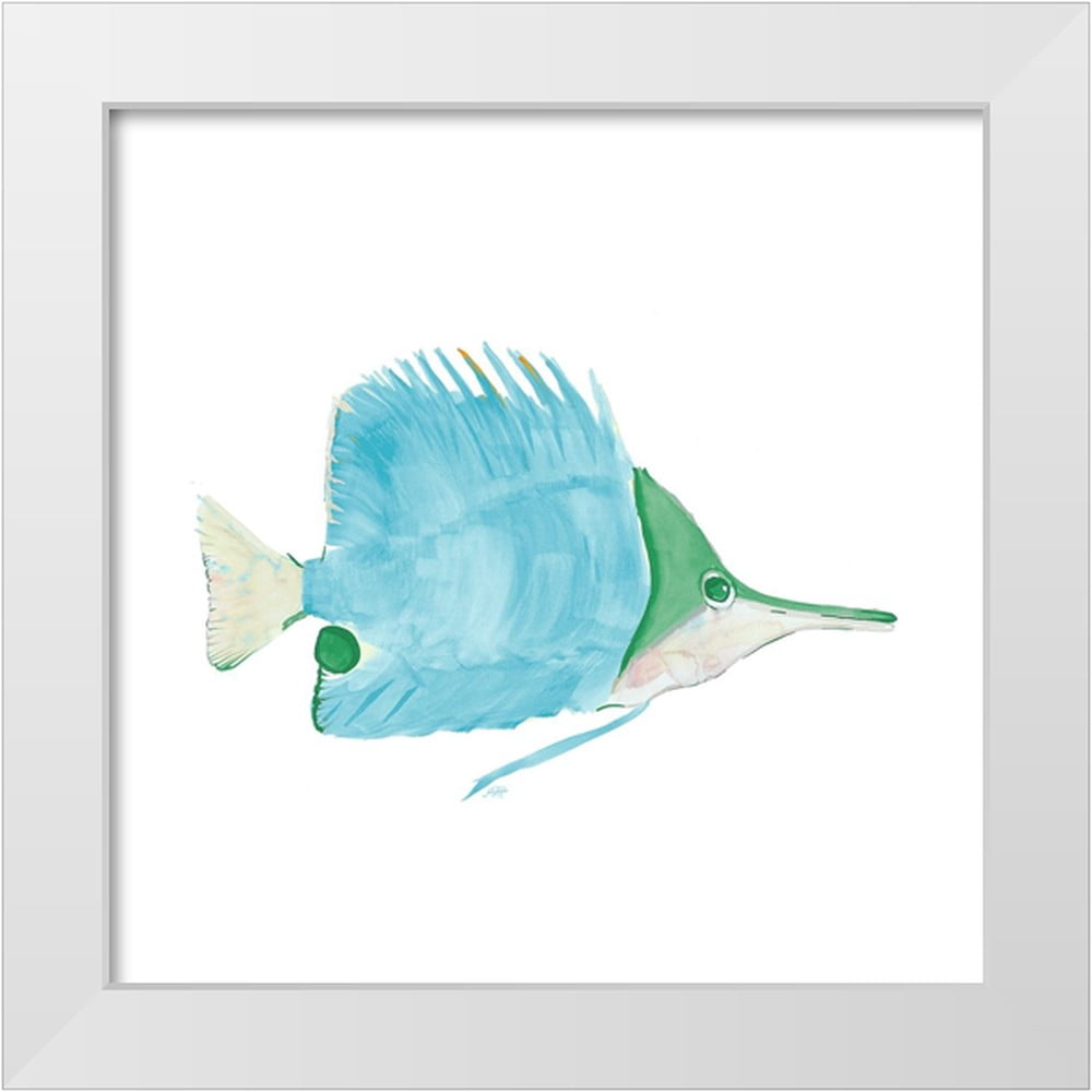 DeRice, Julie 26x26 White Modern Wood Framed Museum Art Print Titled ...
