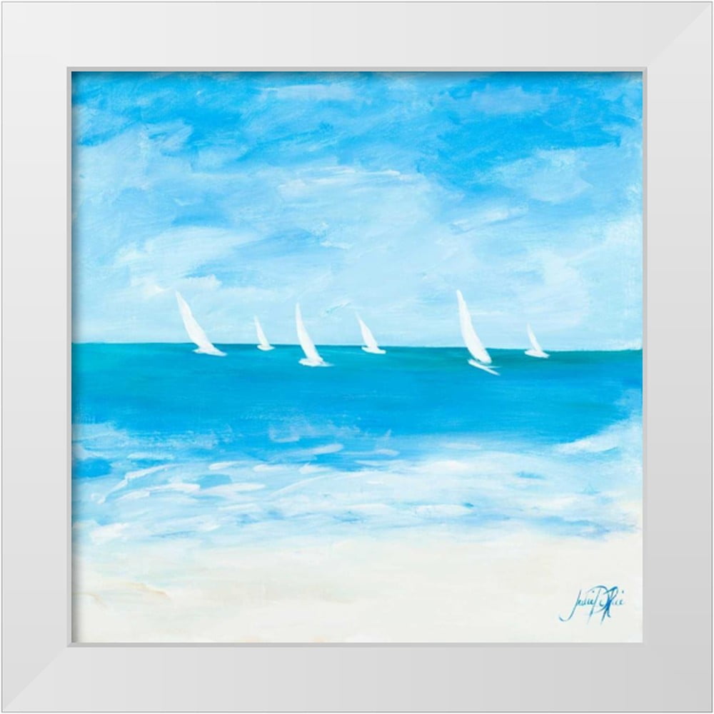 DeRice, Julie 26x26 White Modern Wood Framed Museum Art Print Titled ...