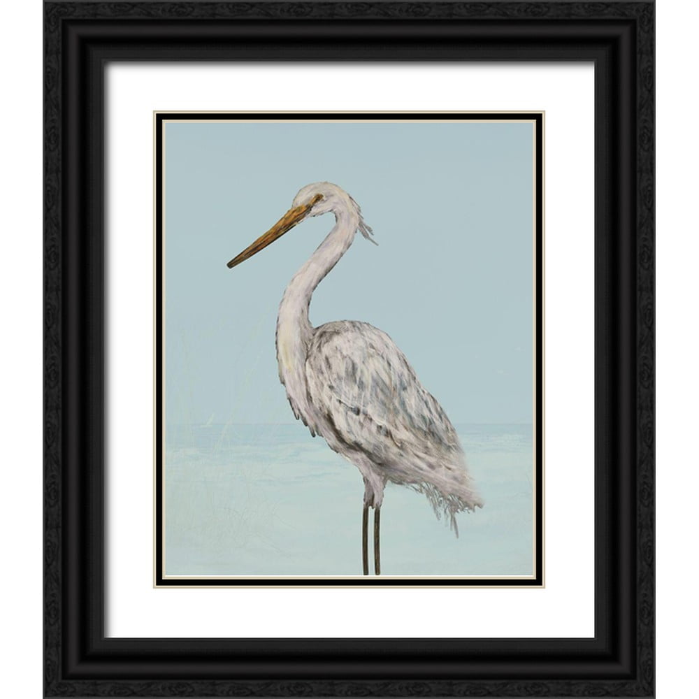 DeRice, Julie 26x31 Black Ornate Wood Framed with Double Matting Museum ...