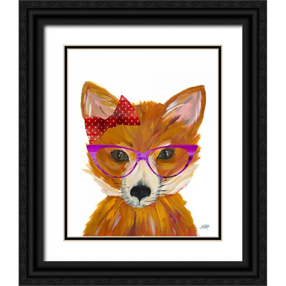 DeRice, Julie 26x32 Black Ornate Wood Framed with Double Matting Museum ...