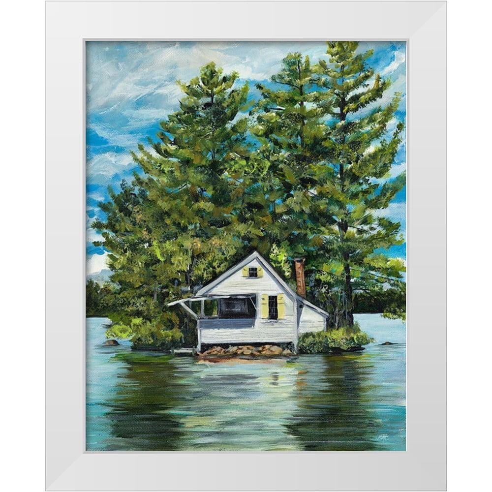 DeRice, Julie 26x32 White Modern Wood Framed Museum Art Print Titled ...