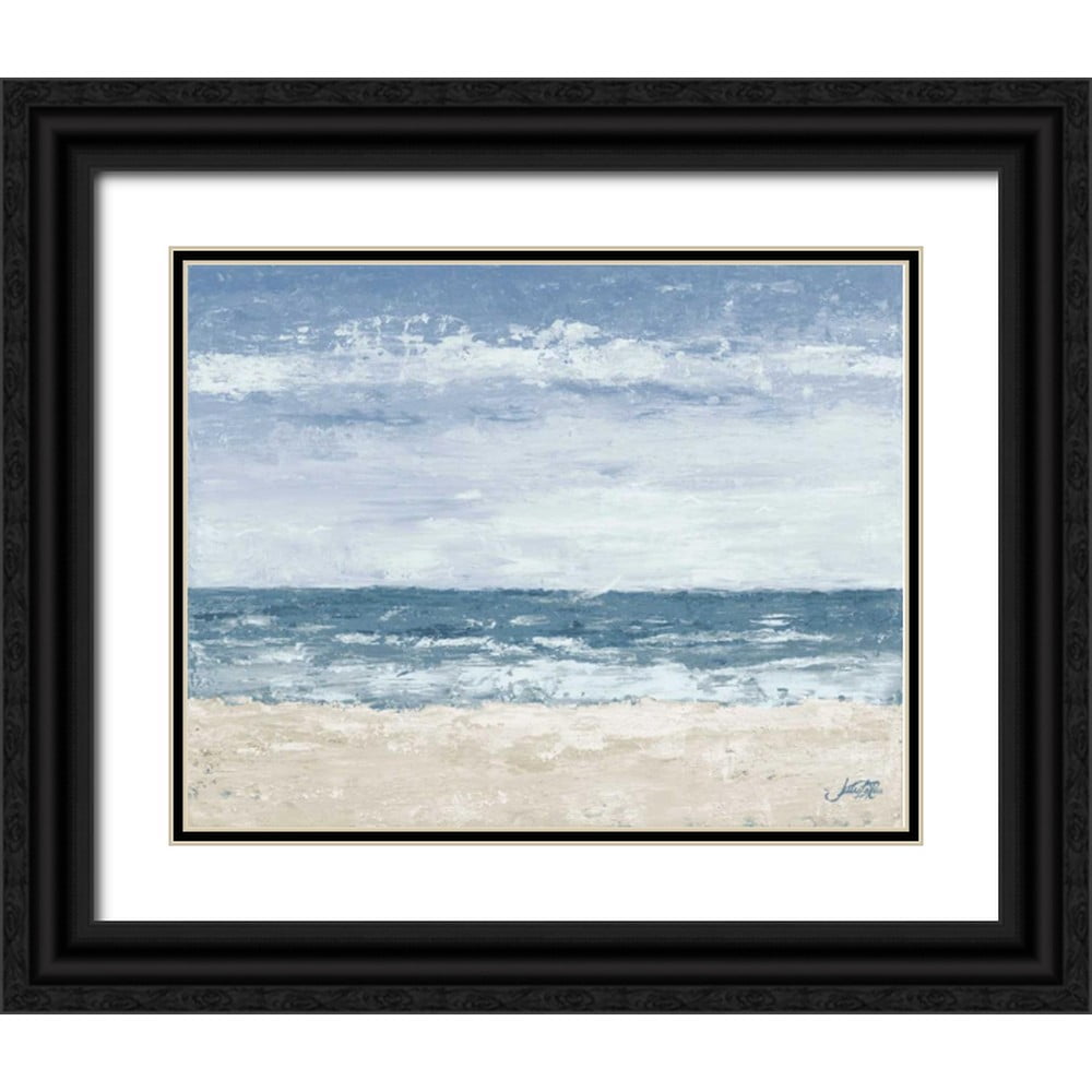 DeRice, Julie 32x26 Black Ornate Wood Framed with Double Matting Museum ...