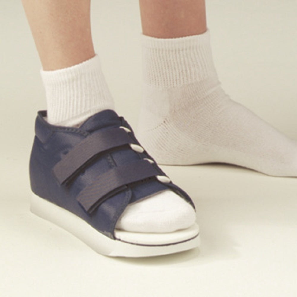 DeRoyal Aegis Post-Op Shoe, Rubber, Loop-Lock - Large - Male Shoe Size ...