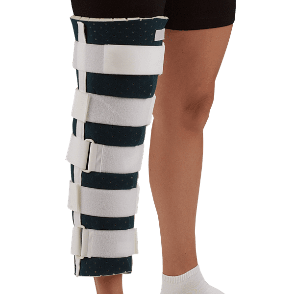 DeRoyal Cutaway Knee Immobilizer, 12" / Black Foam - Walmart.com