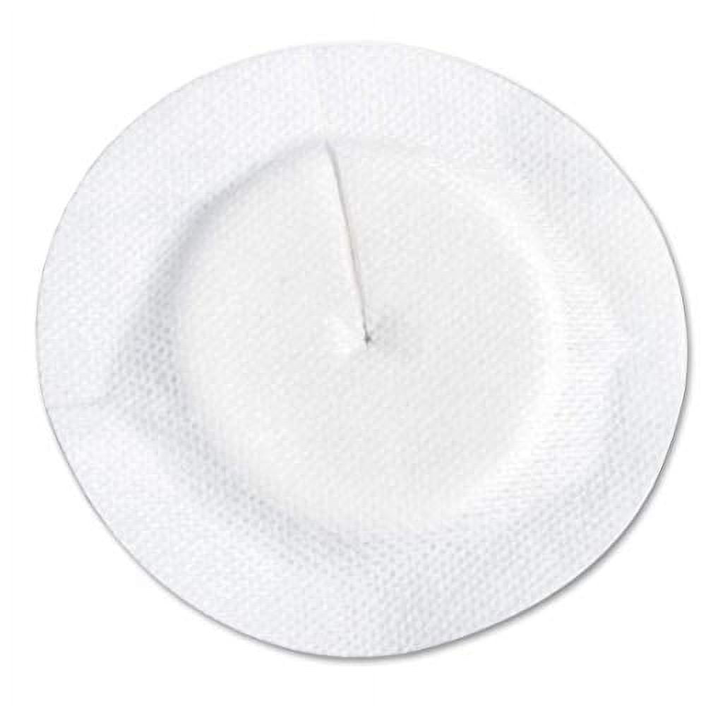 DeRoyal Polyderm Circular Foam Dressing, Circular, 4" Diameter, White ...