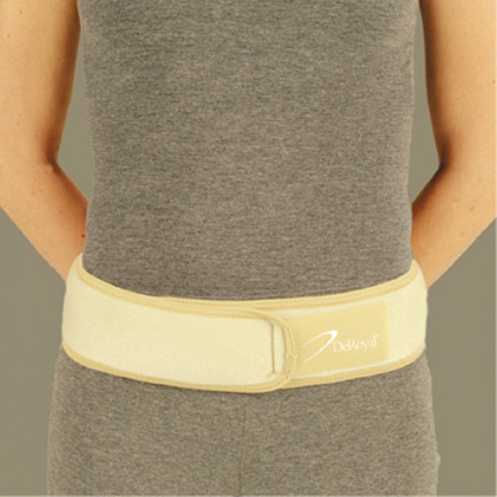 DeRoyal Sacroiliac Support Belt, Small/Medium (3" x 42"L) - Walmart.com