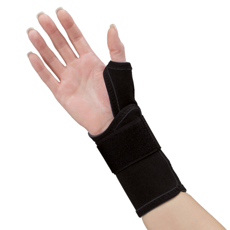 DeRoyal Thermo-Form Thumb Splint - X-Large, Right, Long Length ...