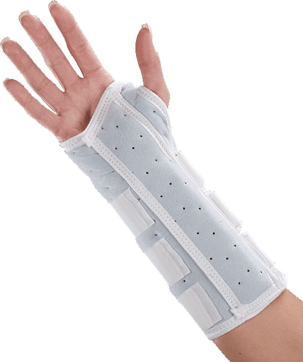 DeRoyal Universal Foam Wrist and Wrist/Forearm Splint, with Binding 8 ...