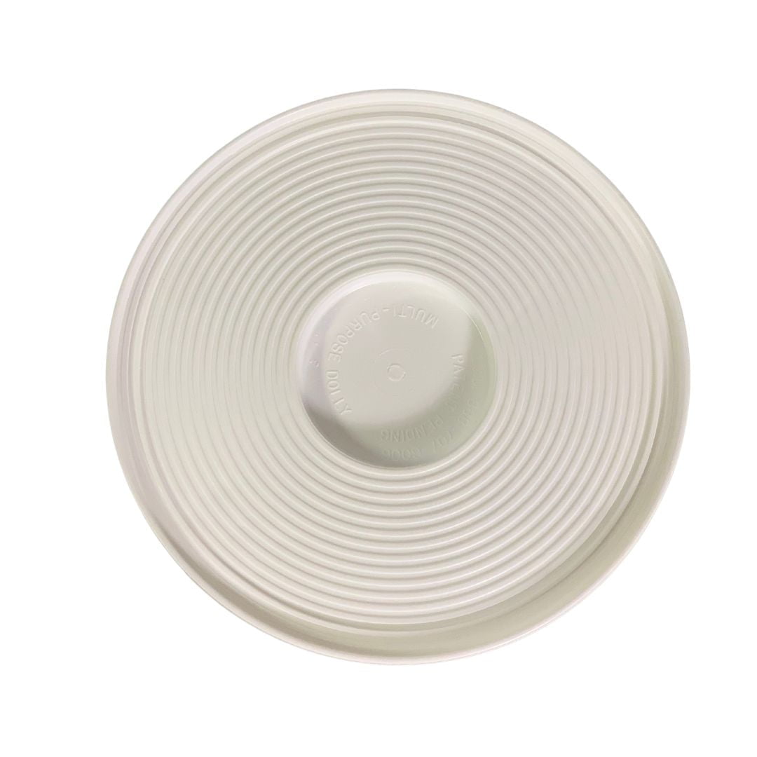 DeVault 12" Plant Dolly - White - Walmart.com