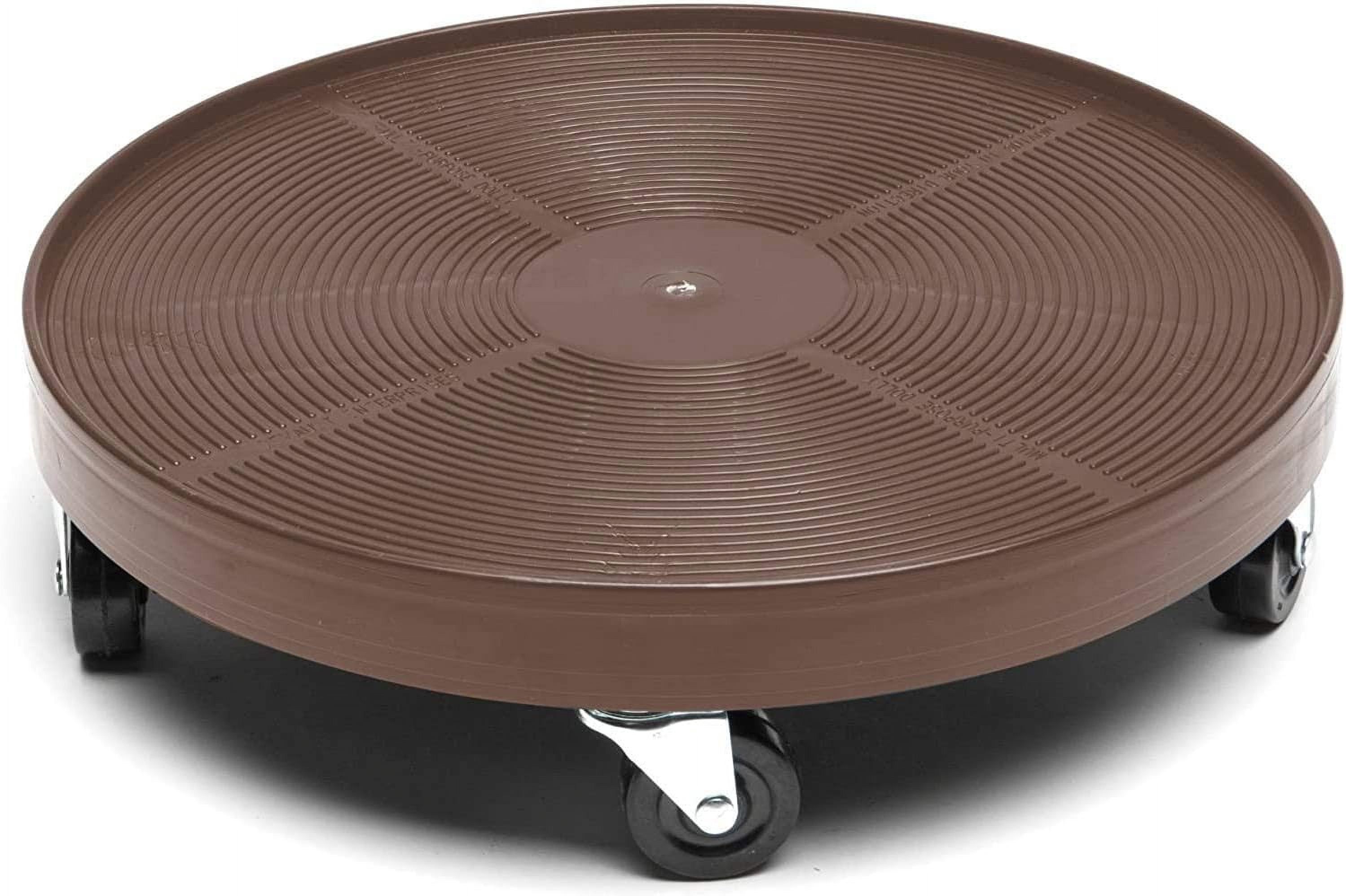 DeVault Enterprises DEV3000ENH 16 Inch Plant Dolly no Hole Espresso ...