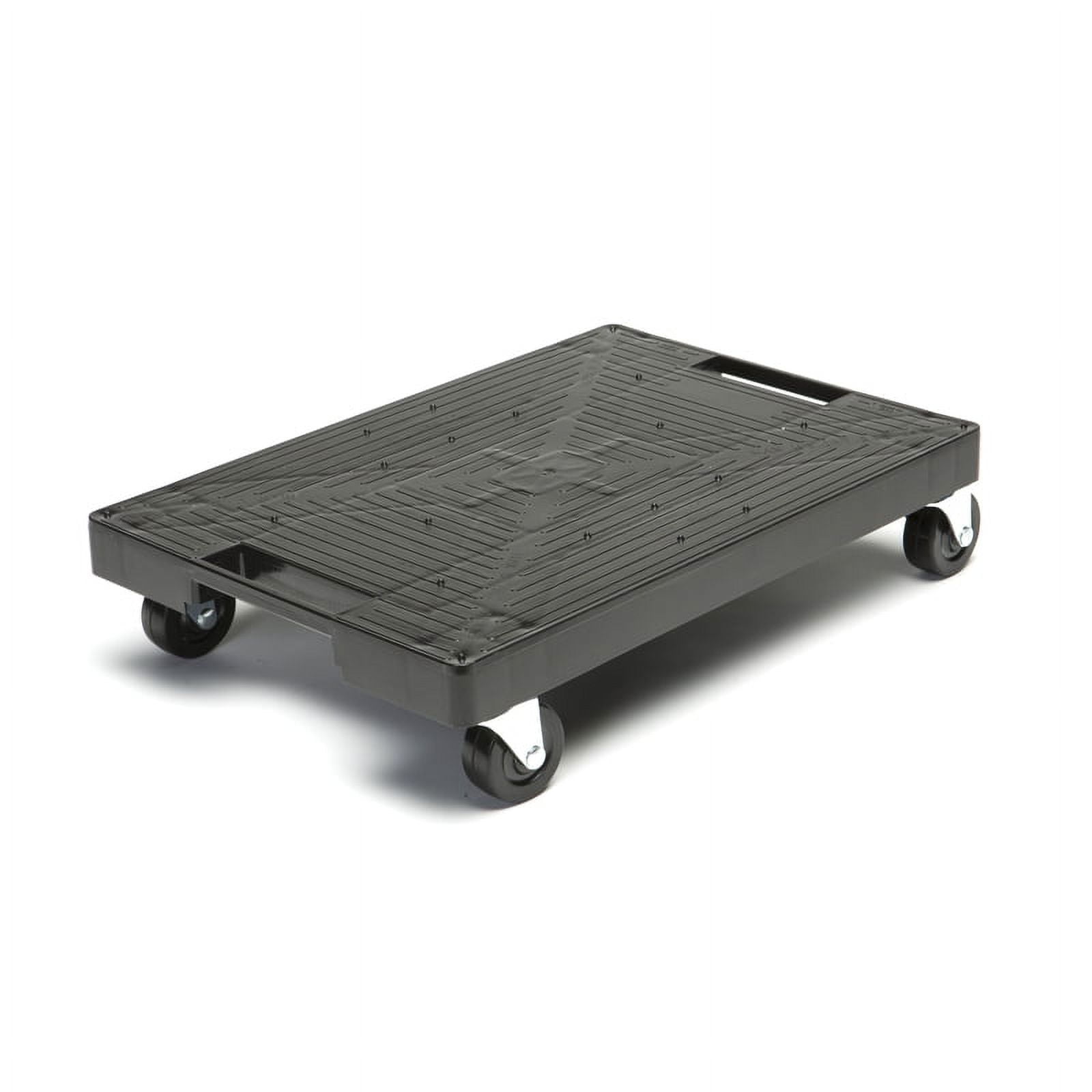 DeVault Enterprises DEV4000-04GB 500 Lb Capacity Black Garage Dolly ...