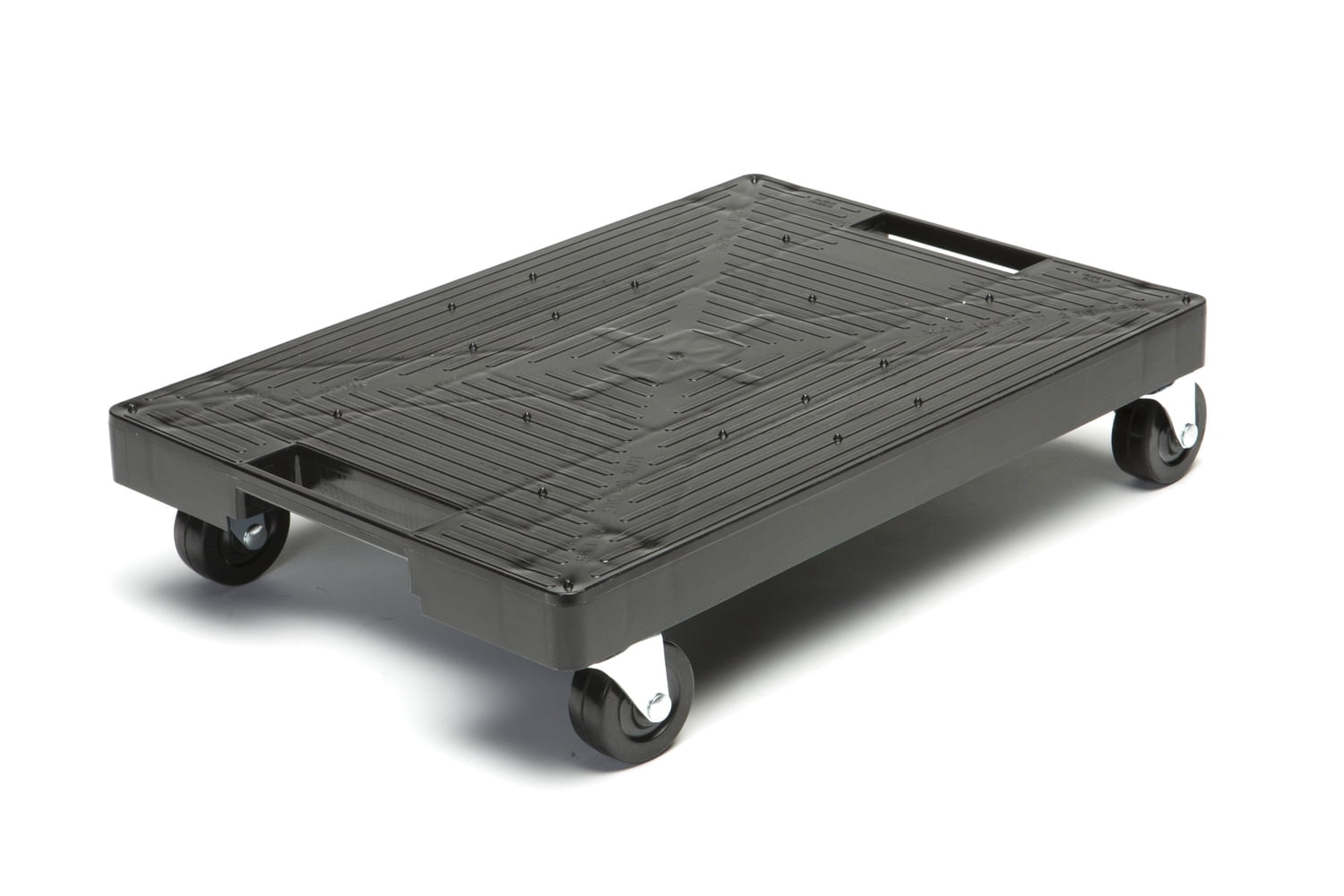 DeVault Enterprises 500 Lb Capacity Durable Black Garage Dolly with ...