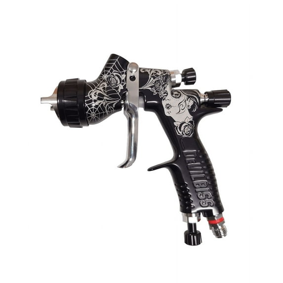 DEVILBISS GTI Pro Lite TE20 1.3mm Spray Paint Gun with 600ML CUP ...