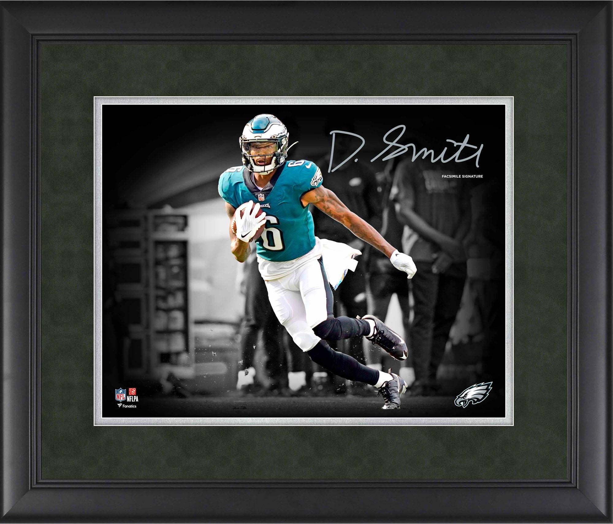 DeVonta Smith Philadelphia Eagles Framed 11" x 14" Spotlight Photograph ...