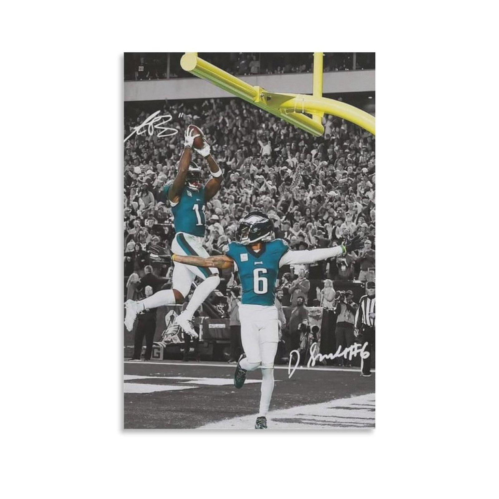 DeVonta Smith Poster Picture Poster Cool Artworks Painting Wall Art ...