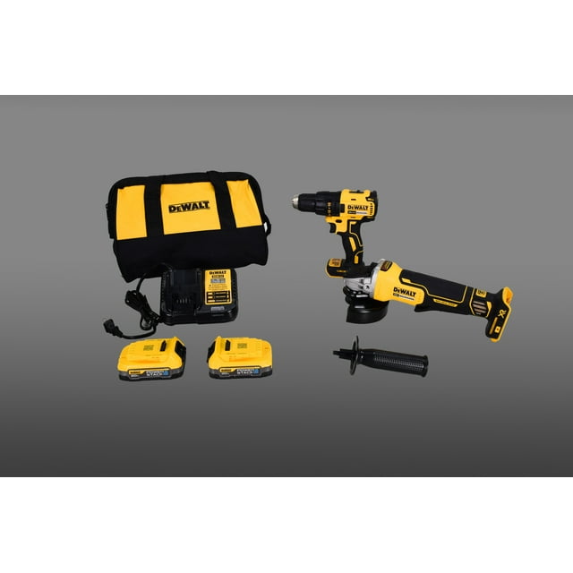 DeWALT DCK231E2 20V Cordless Compact Power Set: Brushless Drill/Driver ...
