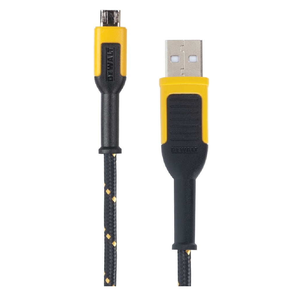 DeWalt 131 1322 DW2 Reinforced Braided Cable for Micro-USB, 6 Feet ...