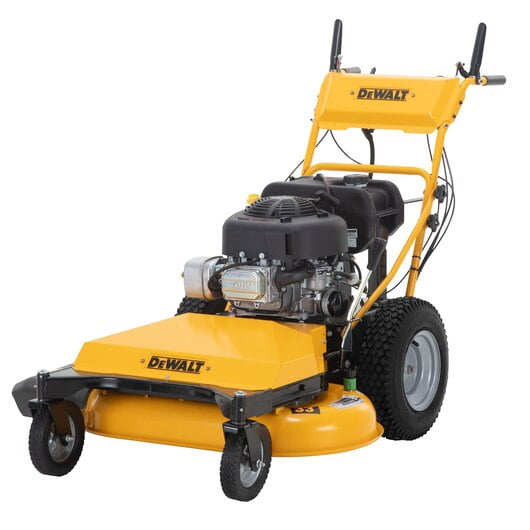 DeWalt 33 in. 344 cc Gas Gear-Drive Wide-Area Walk-Behind Zero-Turn ...