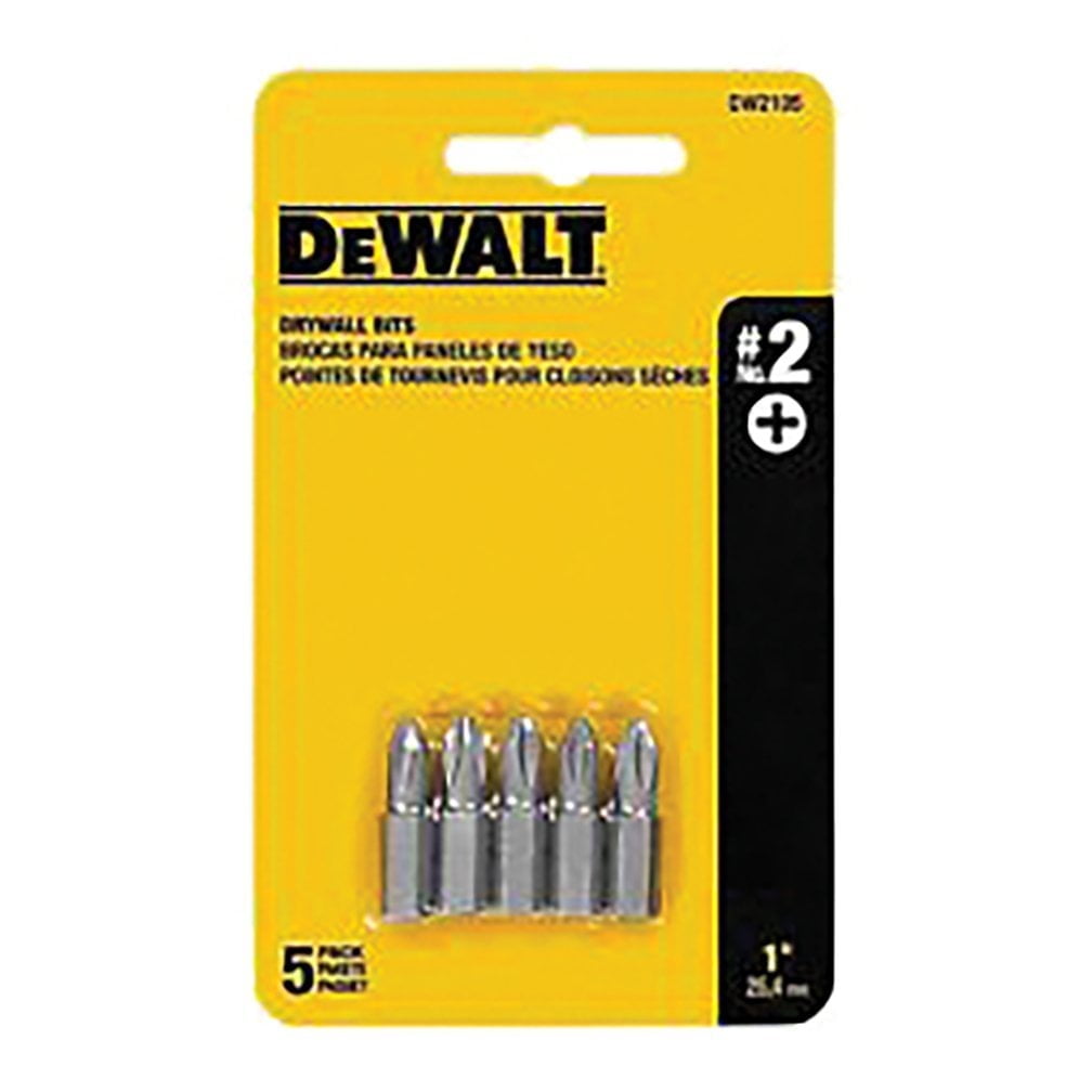 DeWalt 5Pc Drywall Bit Set - Walmart.com