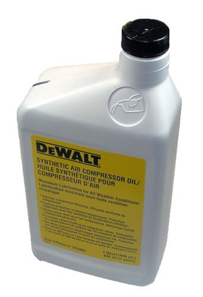 Dewalt Air Compressor Oil