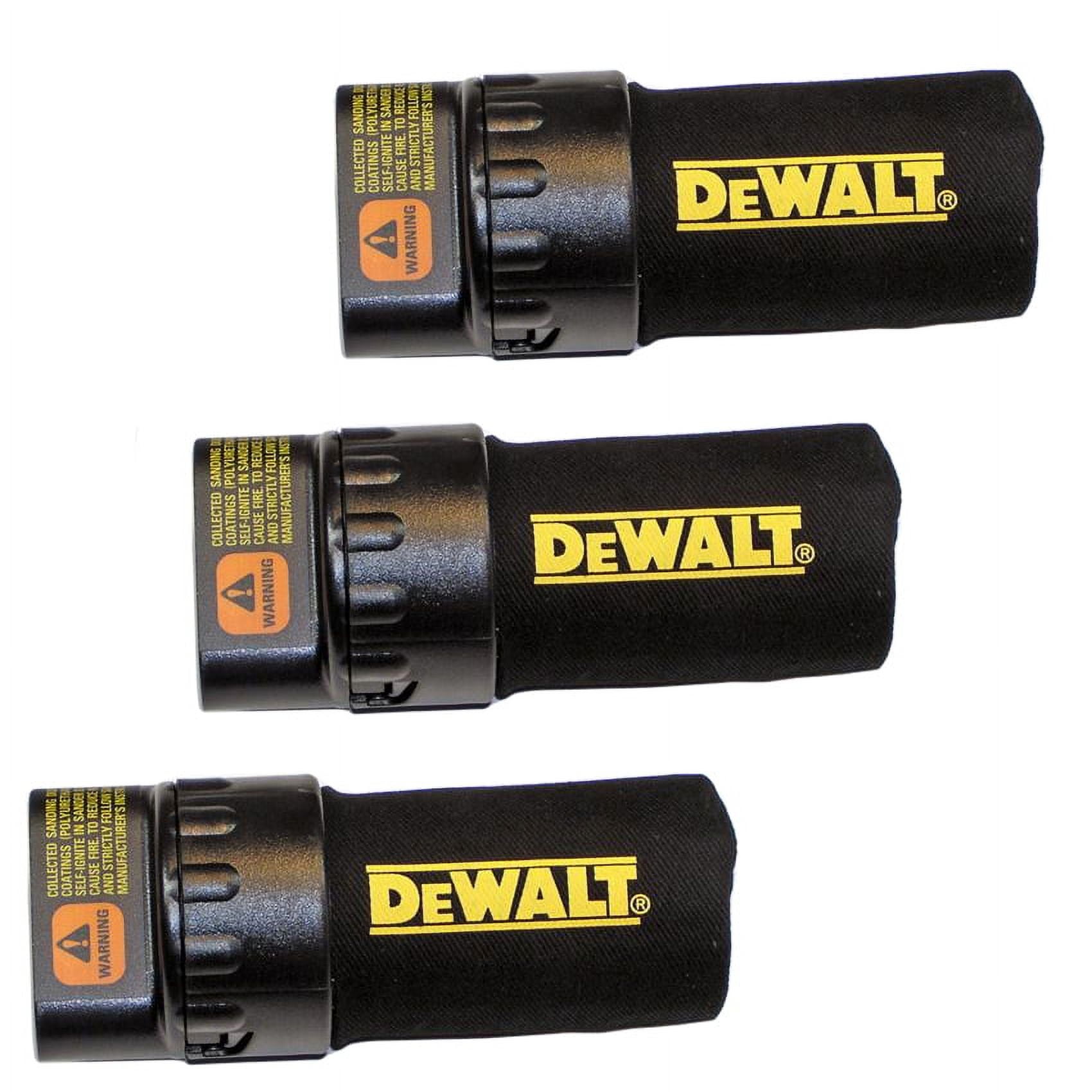DeWalt D26450/D26451/D26453 Replacement Sander Dust Bag 3-Pack, 608354 ...