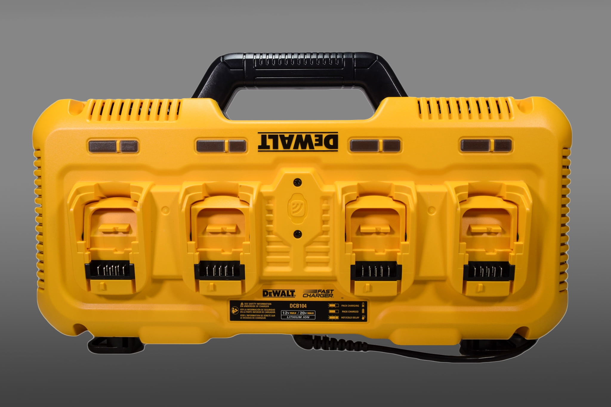 DeWalt DCB104 Fast Multi Power Supply Station: 12V/20V/60V 4 Port ...
