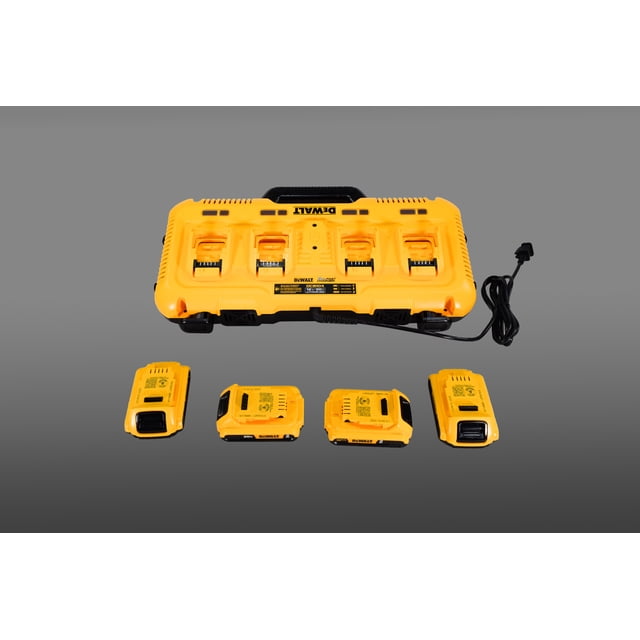 DeWalt DCB104D4 20V MultiPack Fast FlexVolt Power Tool Battery Kit w/ 4 ...