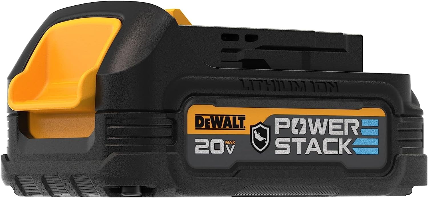 DeWalt DCBP034G 20V MAX POWERSTACK Oil Resistant Compact Battery ...