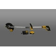 DeWalt DCED400M1 20V MAX Cordless Brushless 7.5" Lawn Edger Kit with 4. ...