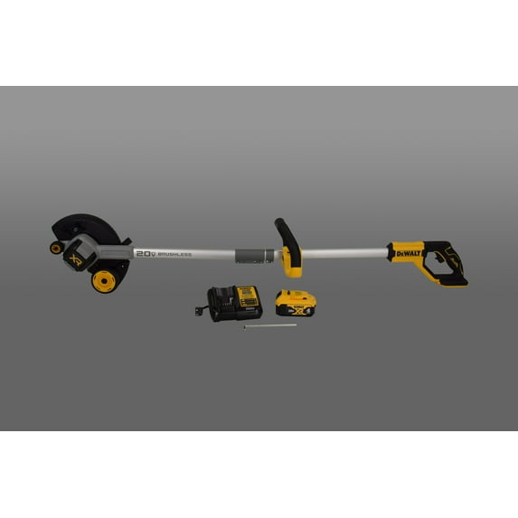 DeWalt DCED400M1 20V MAX Cordless Brushless 7.5" Lawn Edger Kit with 4. ...
