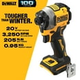 "DEWALT Cordless DCF850 20V Max Atomic 1/4"" Brushless 3 Speed Impact Driver (Tool Only ...